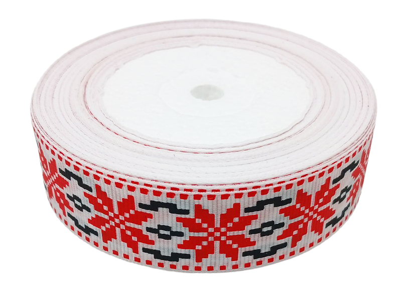 Panglica motiv TRADITIONAL(uzor)(25mm)23m AP004716