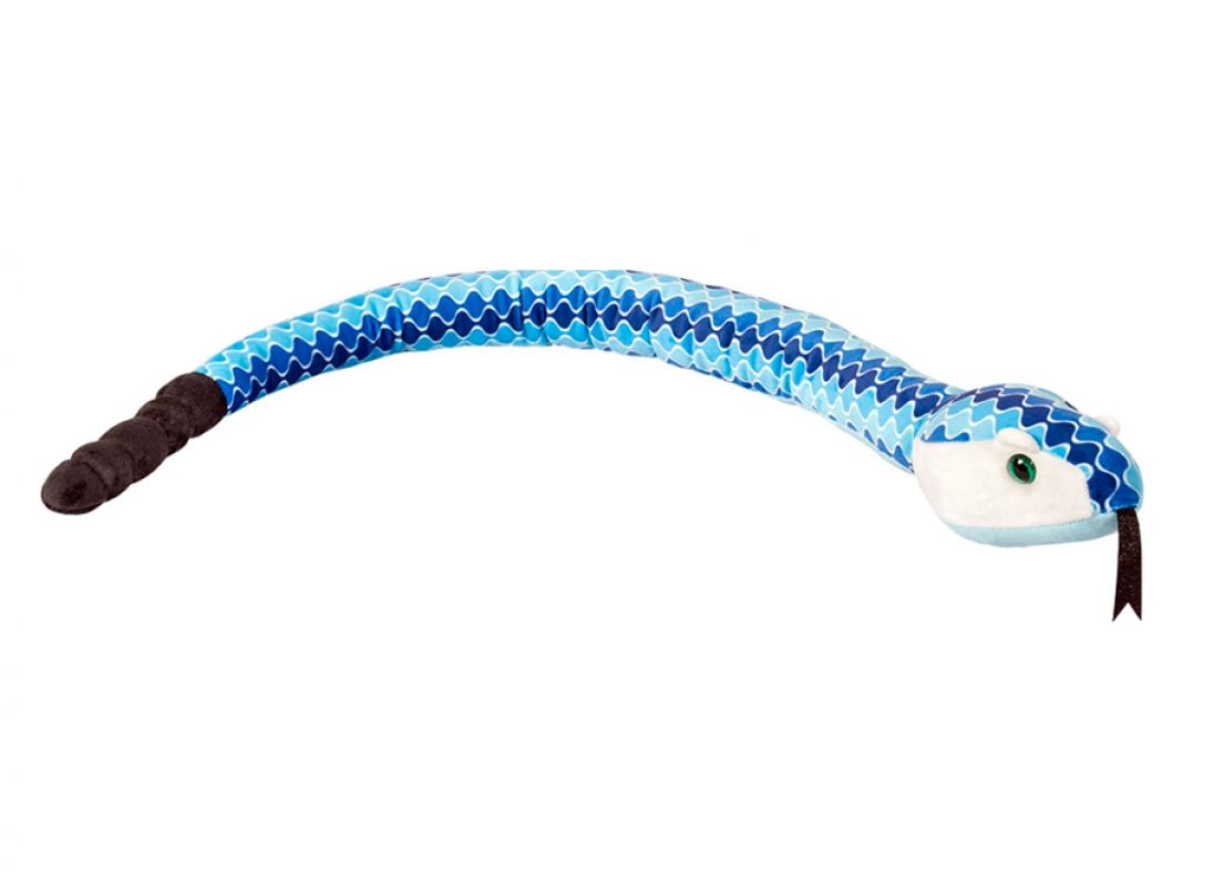 Jucarie moale Sarpe albastru deschis l=110cm ST0802