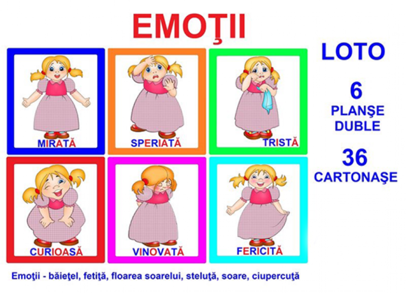Joc loto Emotii E-1