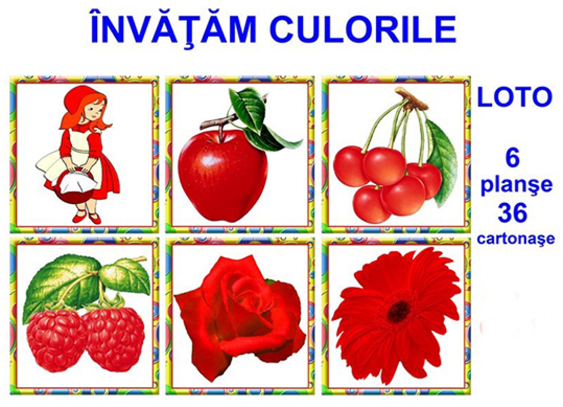 Joc loto Invatam culorile CL-16