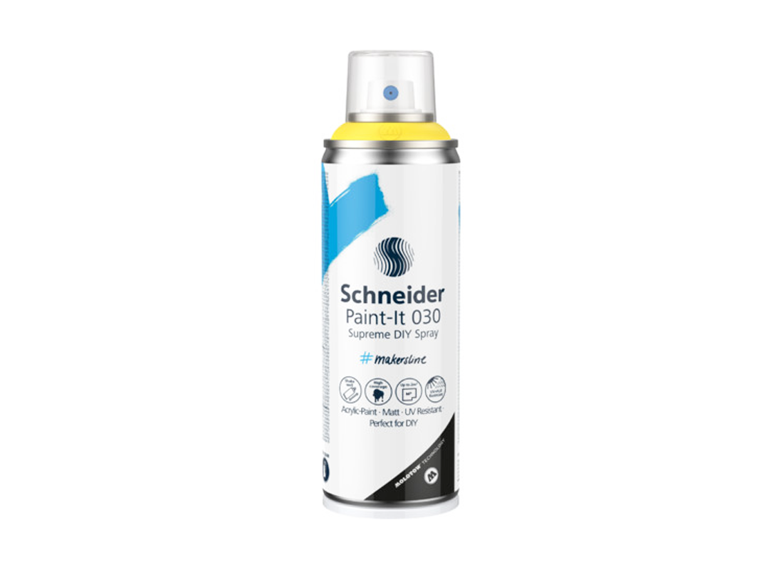 Spray vopsea 200ml acrilica SCH 030 PAINT IT Yellow 130563