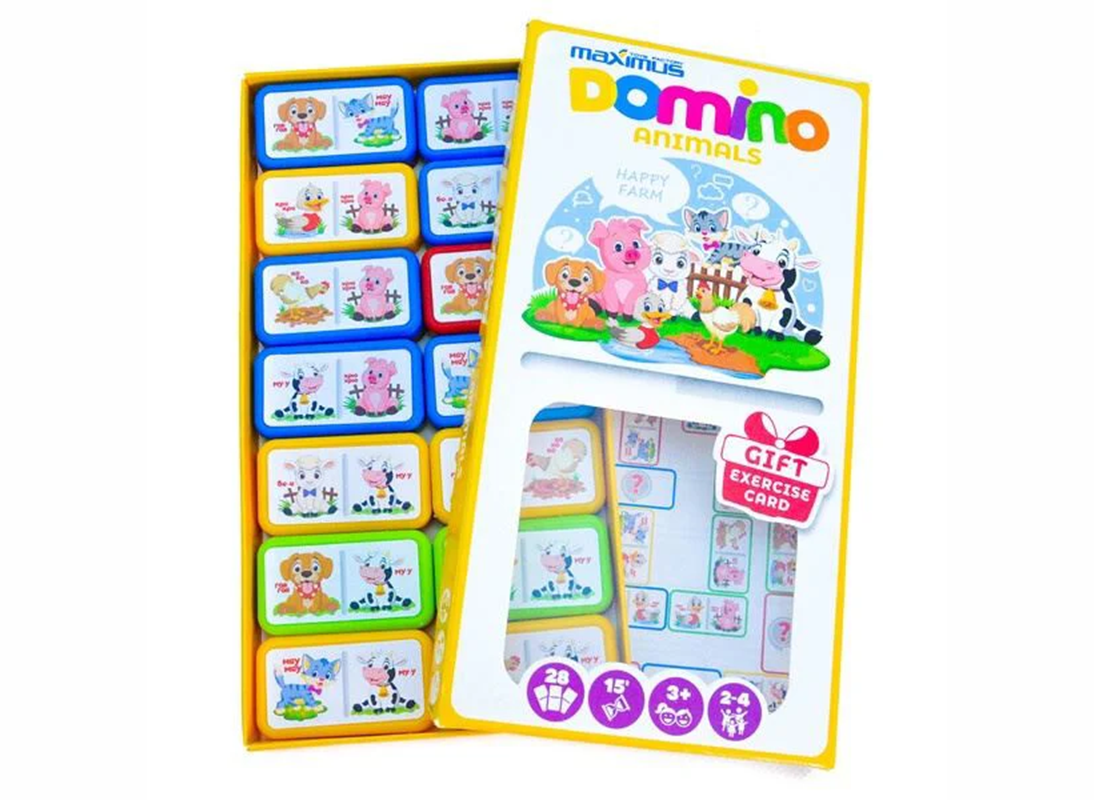Joc de masa Domino-Animale MX5489